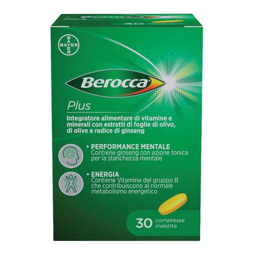 BEROCCA PLUS 30CPR - Farmacia Mazzini | Bologna (BO)
