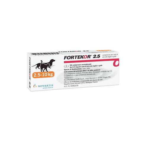FORTEKOR 2,5*28CPR 2,5MG - Farmacia Mazzini | Bologna (BO)