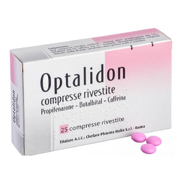 OPTALIDON*25CPR RIV - Farmacia Mazzini | Bologna (BO)